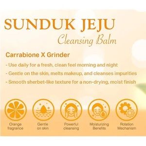 SUNDUK JEJU | Makeup | Sunduk Jeju Carrabiome X Grinder Cleansing Balm ...